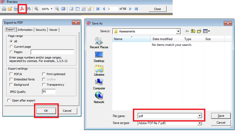 Empty Filename On Report Save As Pdf rtf Dialog FastReport Forum